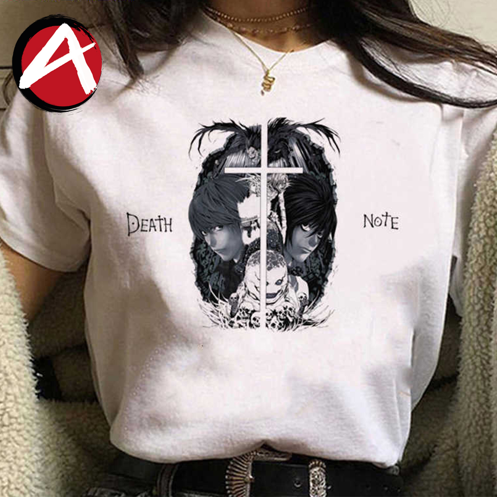 🥇 CAMISETA LIGHT L – DEATH NOTE 🤩