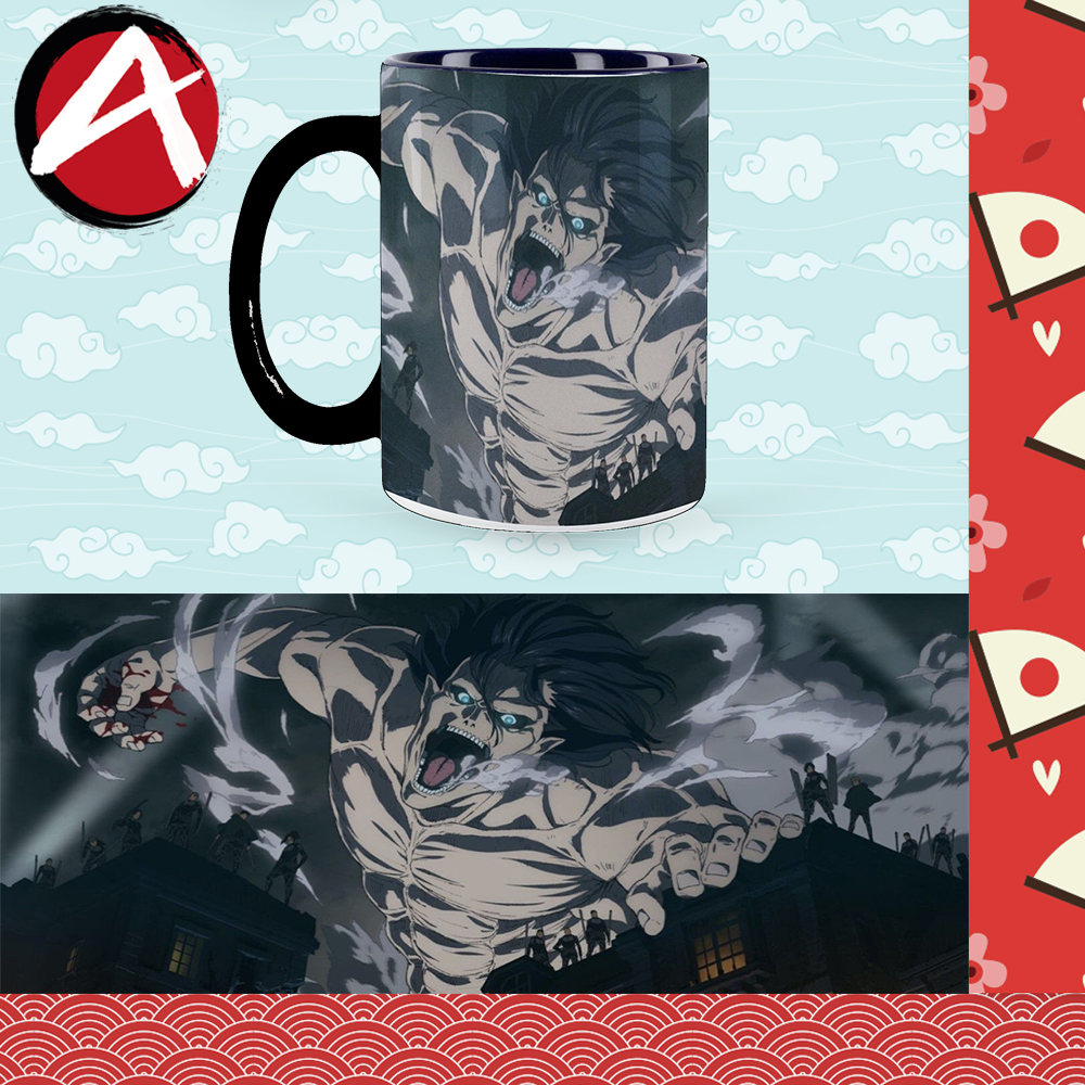 🥇 MUG EREN TITAN - SHINGEKI NO KYOJIN